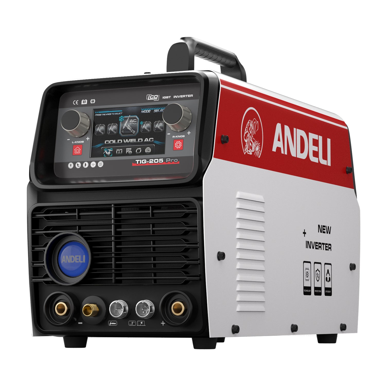 ANDELI TIG-205Pro AC/DC Aluminum TIG Welder – ANDELI Welder