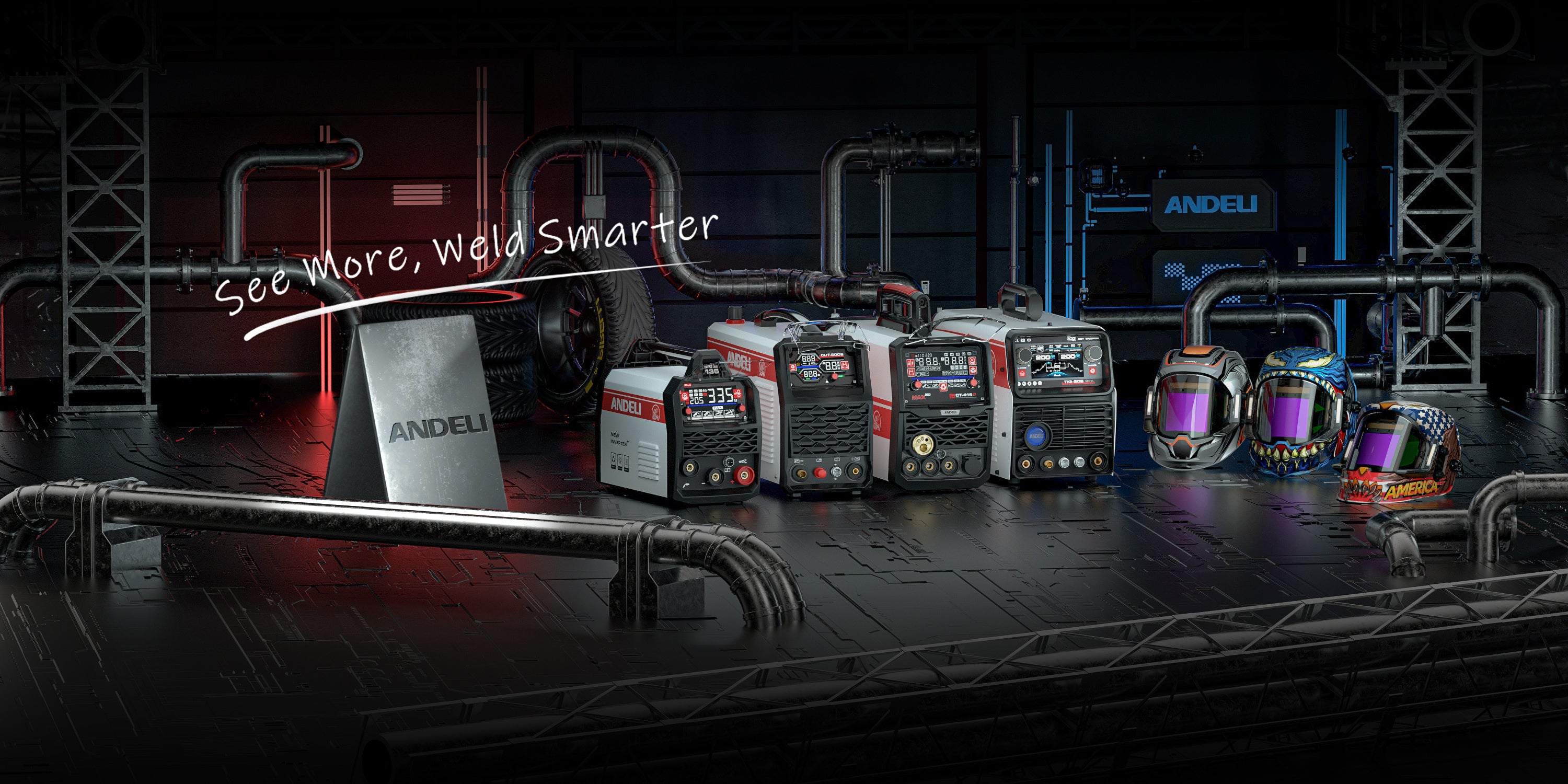 ANDELI - Reliable Welding Machines, Auto-darkening Helmets & Professio ...
